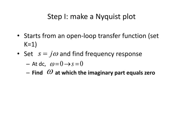 Nyquist and polar plot 118 & 117 | PPT