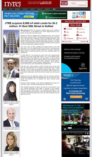 Jack Terzi of JTRE Acquires 6,000 Square Foot Retail Condo for $4.2 ...