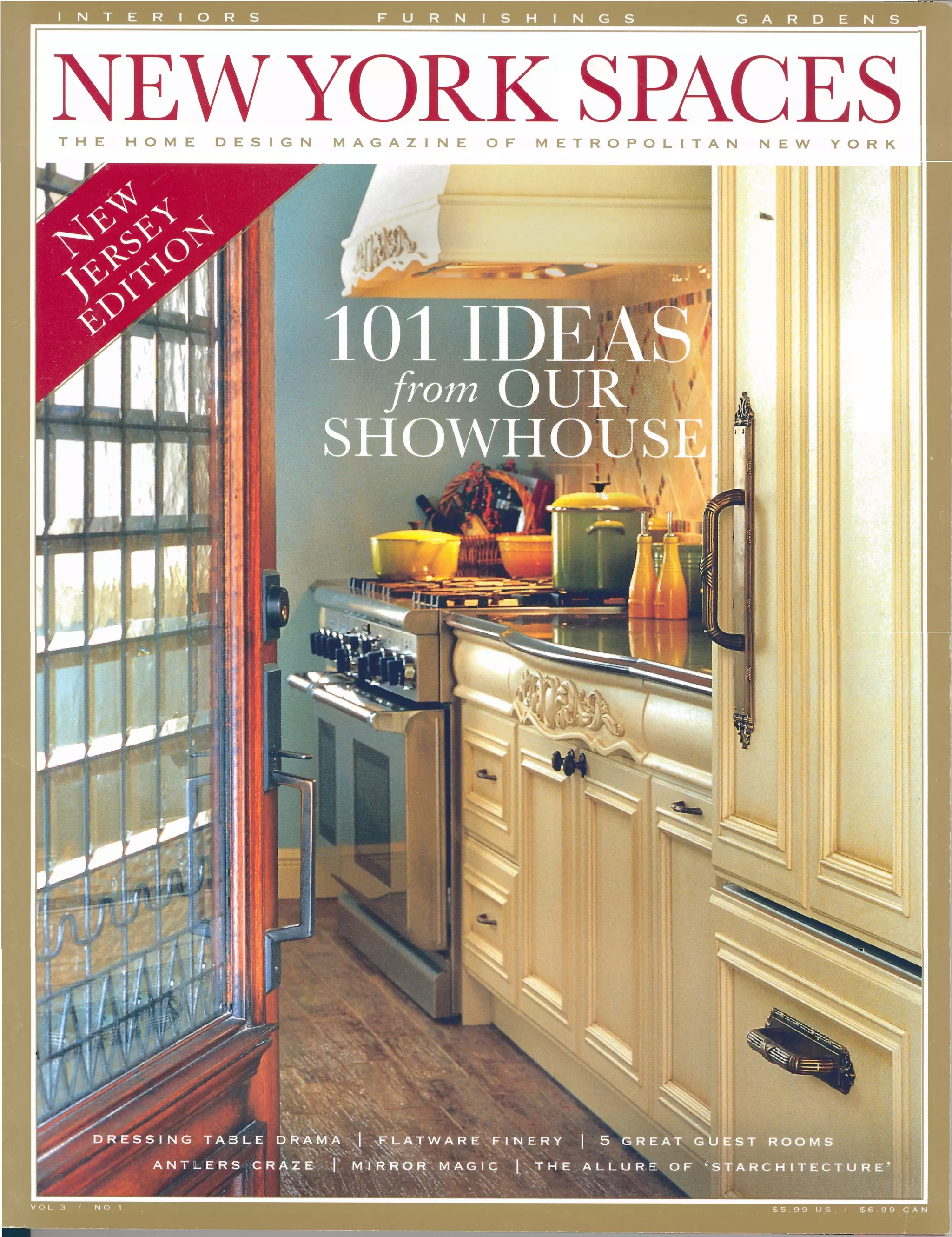 New York Spaces Magazine Cover | PDF