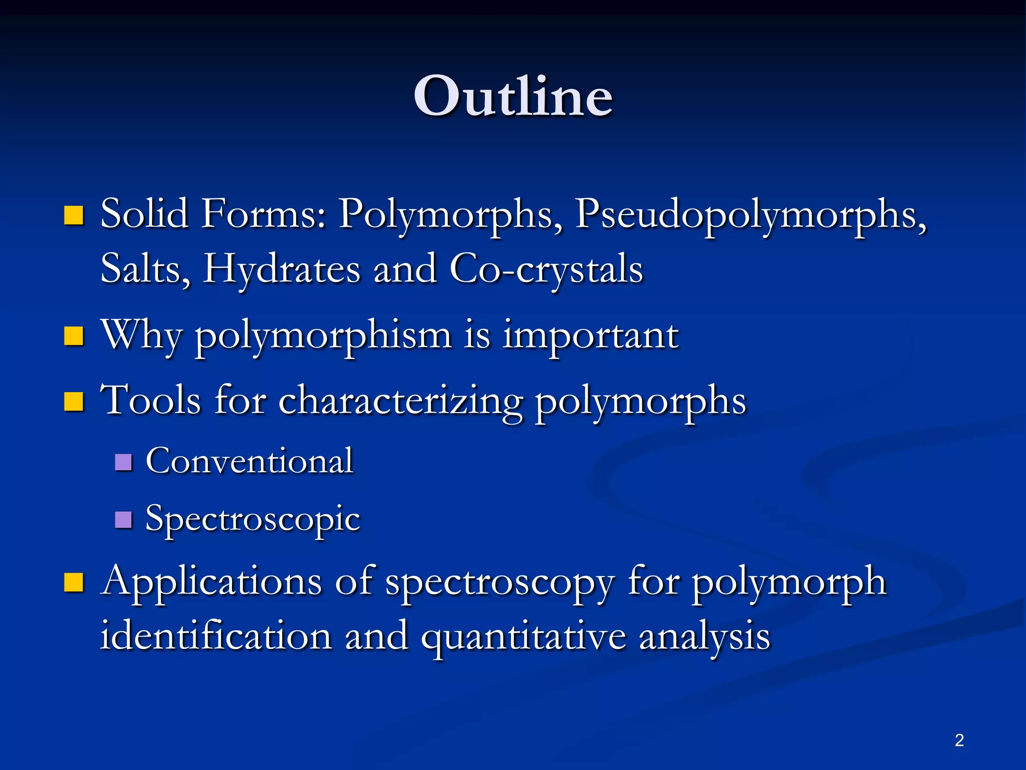 NYSAS Solid State Spectroscopy Of Materials (Polymorphism) | PDF