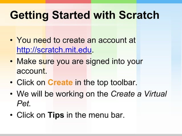 NYSCATE HV 2015 Scratch Hour of Code | PPTX | Programming Languages ...