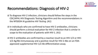 NYSDOH AI Diagnosis and Management of HIV-2 in Adults | PPTX