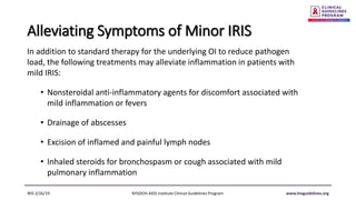 NYSDOH AI Management of Immune Reconstitution Inflammatory Syndrome ...