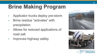 Road Salt Regional Perspective: New York State Success Stories | PPT