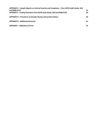 The Charter School Audit Guide | PDF