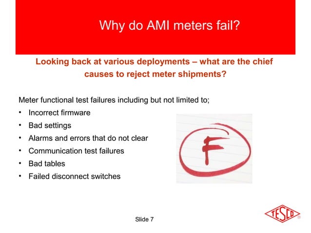 Meter Operations During and After AMI Deployment | PPT
