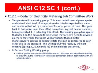 ANSI C12.1 Standards Update | PPTX