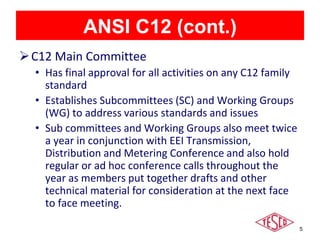ANSI C12.1 Standards Update | PPTX