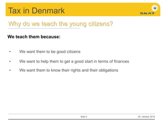 Dinamarca: Tax in Denmark / Kirsten B. Hansen | PPTX