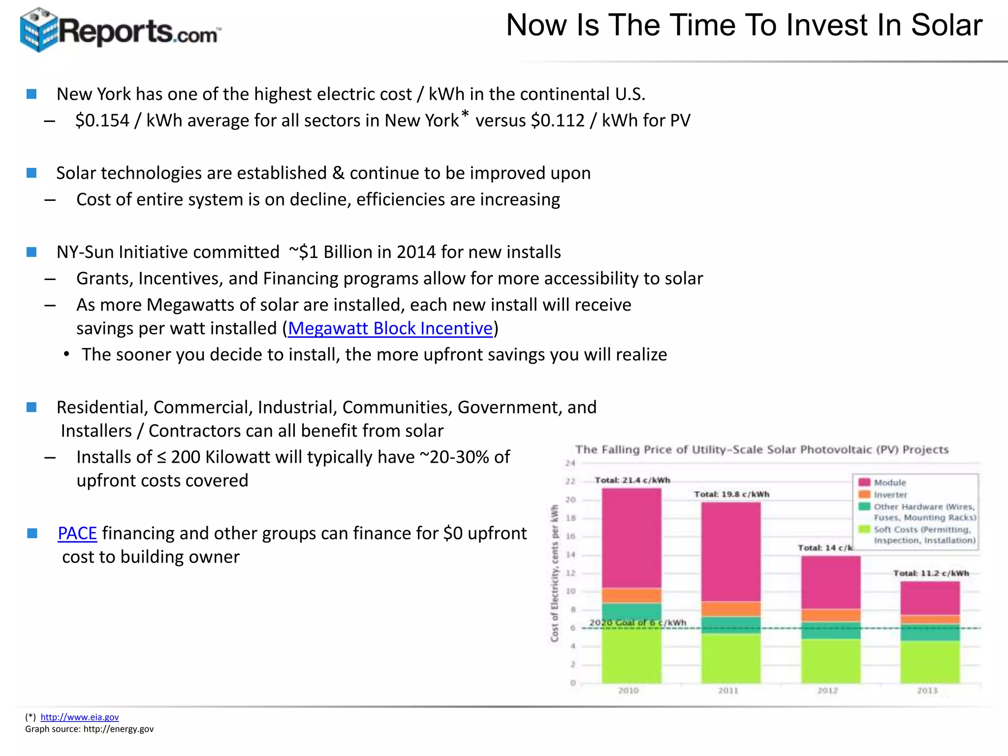Ny solar pv guide | PPTX | Gas and Electric | Home Utilities