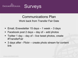 Communication Strategies to Engage Transfer Students | PPT