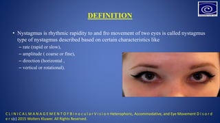Nystagmus | PPTX