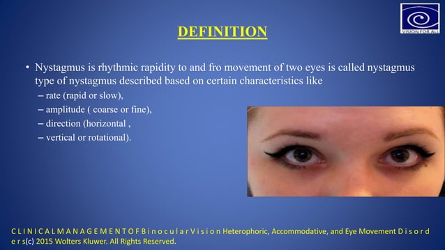 Nystagmus | PPTX | Eye and Vision Conditions | Diseases and Conditions