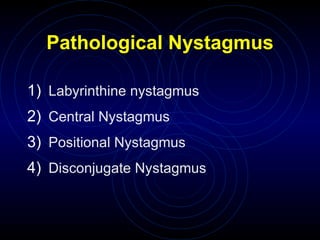 Nystagmus | PPT