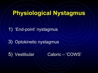 Nystagmus | PPT