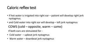 Nystagmus assessments and management mehedi | PPTX