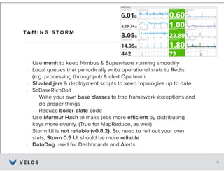 New York Storm Users Group 2014-01-28 - Using Storm with MapR M7 for Real-Time Predictive ...