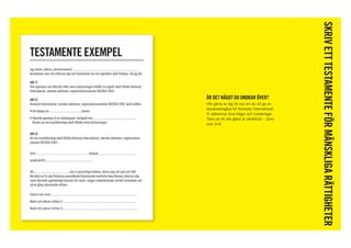 Testamentsbroschyr | PDF | Law