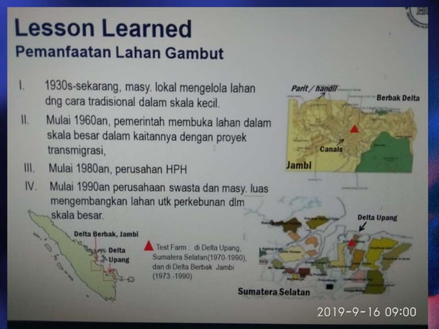 Pengelolaan lahan gambut | PPT