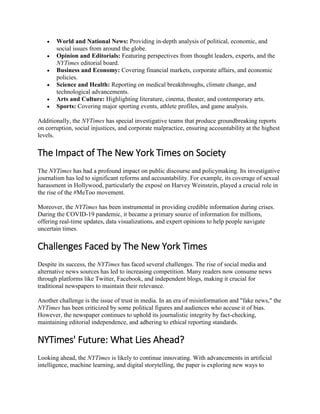 NYTimes: Culture, Entertainment & Lifestyle News | PDF