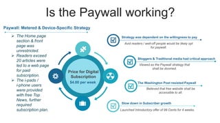 The New York Times Paywall Case Study | PPTX