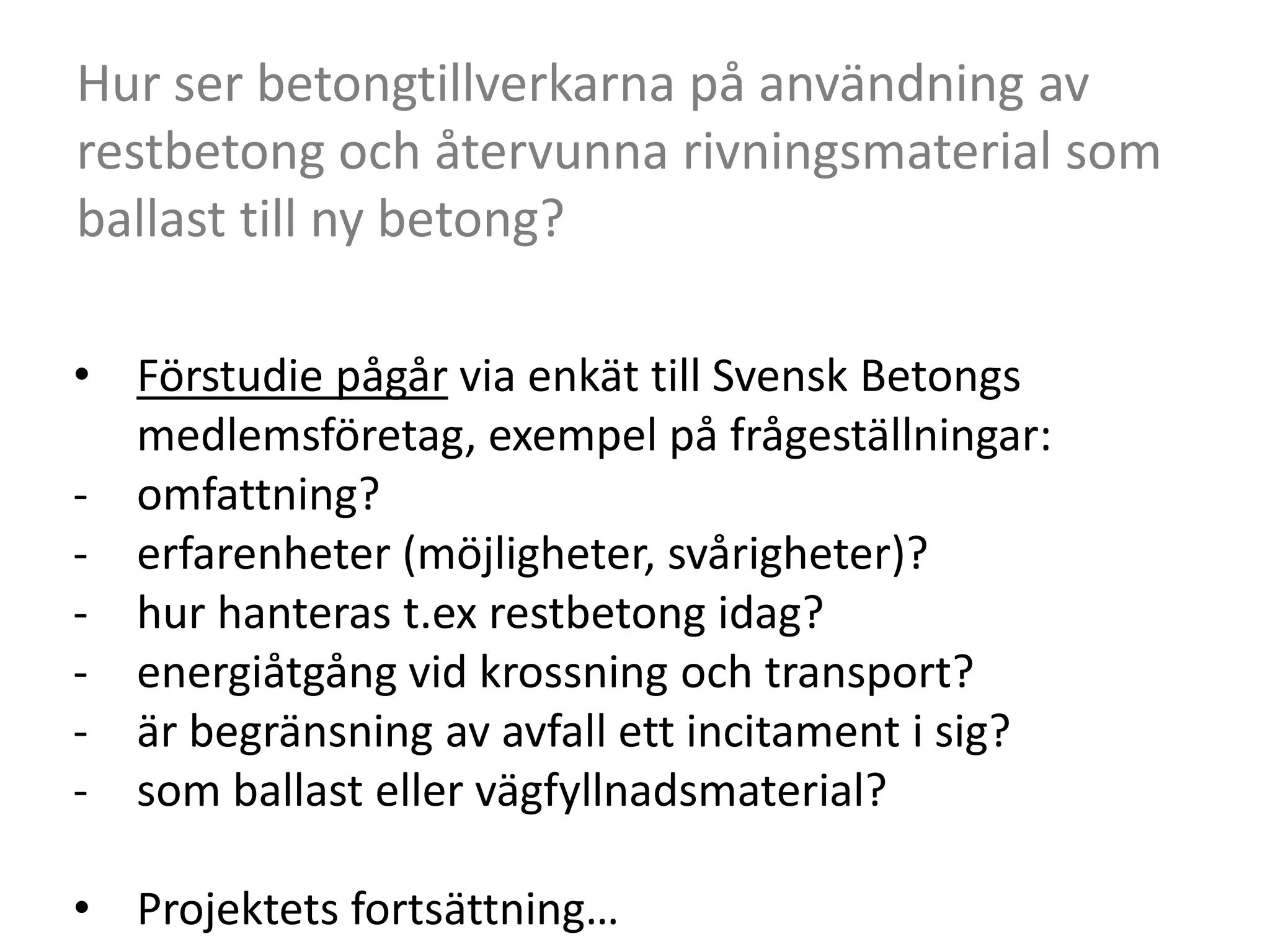 Nytt om standarder och regelverk, del 1 - Marcus Peterson, Svensk ...