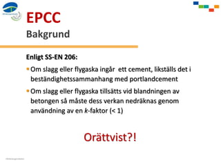 Nytt om standarder och regelverk, del 2 - Elisabeth Helsing, CBI ...