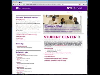 Nyu albert presentation | PPTX