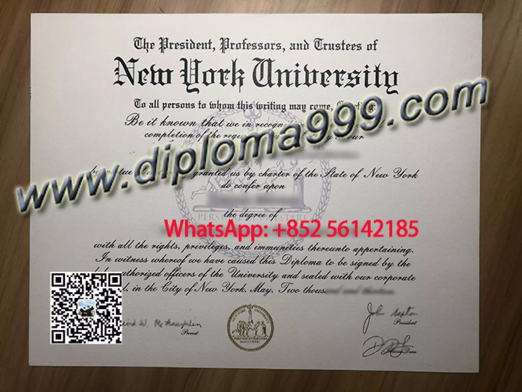 New York University diploma | PPT