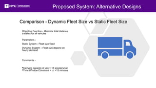 Dynamic Fleet Sizing Problem for an E-Scooter Valet Service | PPT