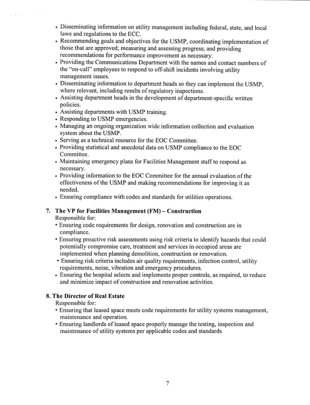 Nyu hospital utilities management plan | PDF