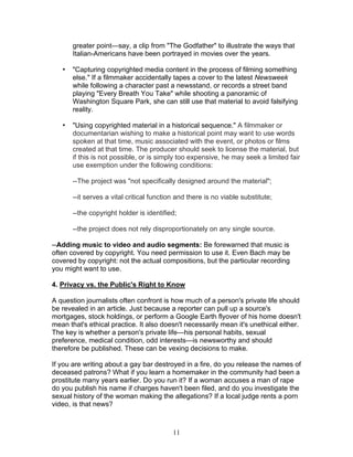 NYU Journalism Handbook for Students Ethics, Law and Good Practice | PDF