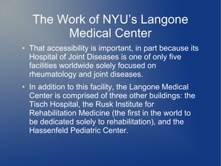 Nyu langone medical center | ODP