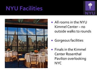 NYU NorthAms Bid | PPT