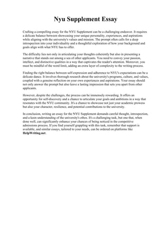 Nyu Supplement Essay.pdf