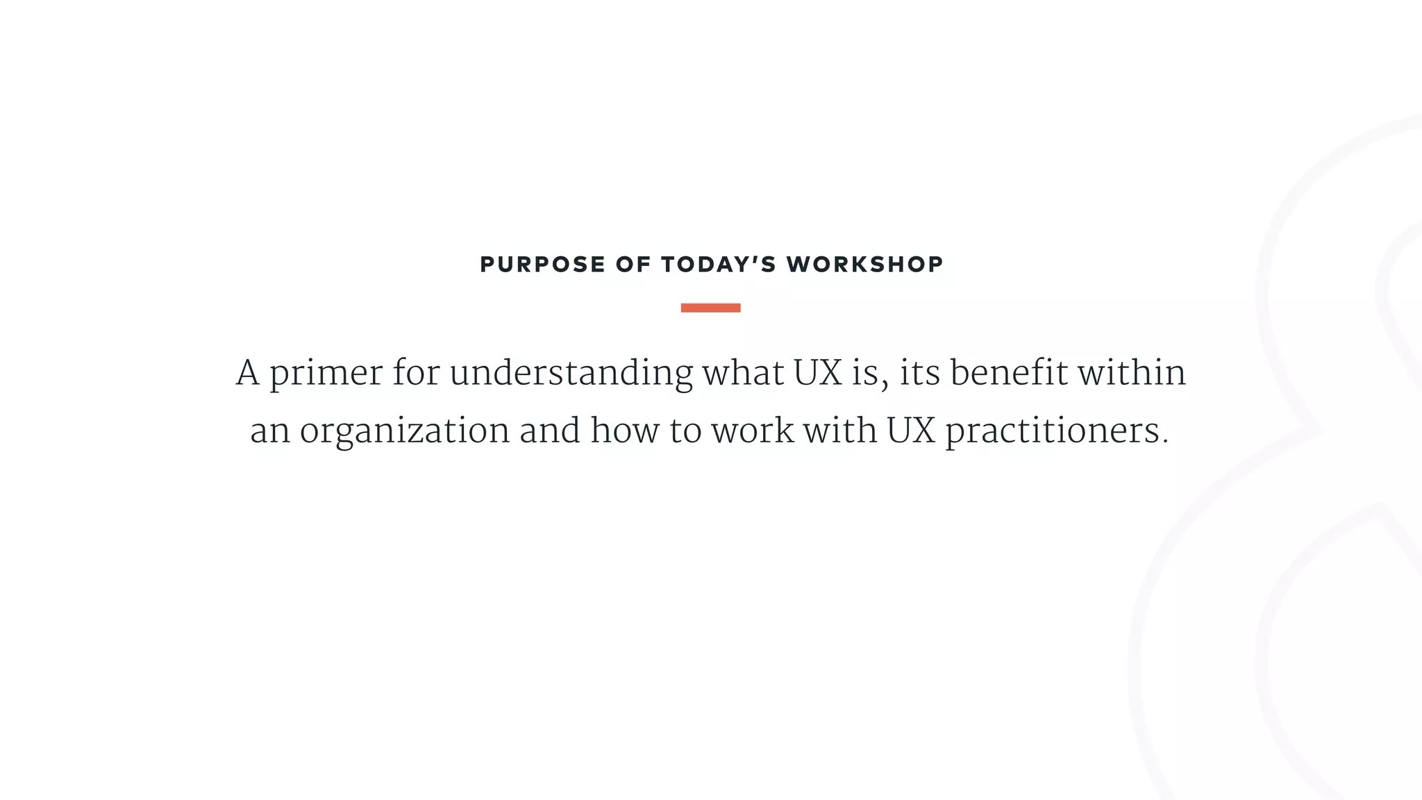 Demystifying User Experience | PPT
