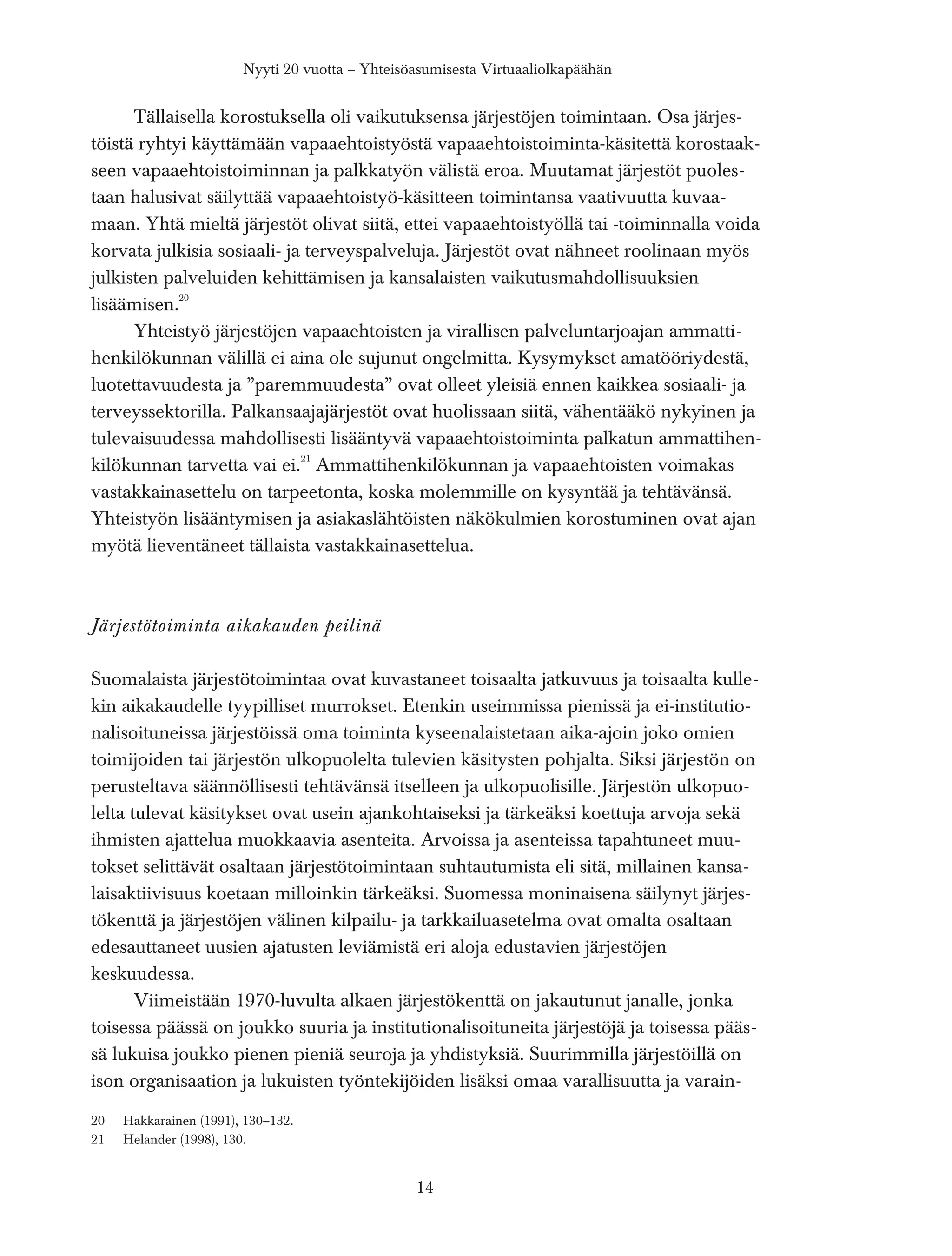 Historiikki - Nyyti 20 vuotta. | PDF