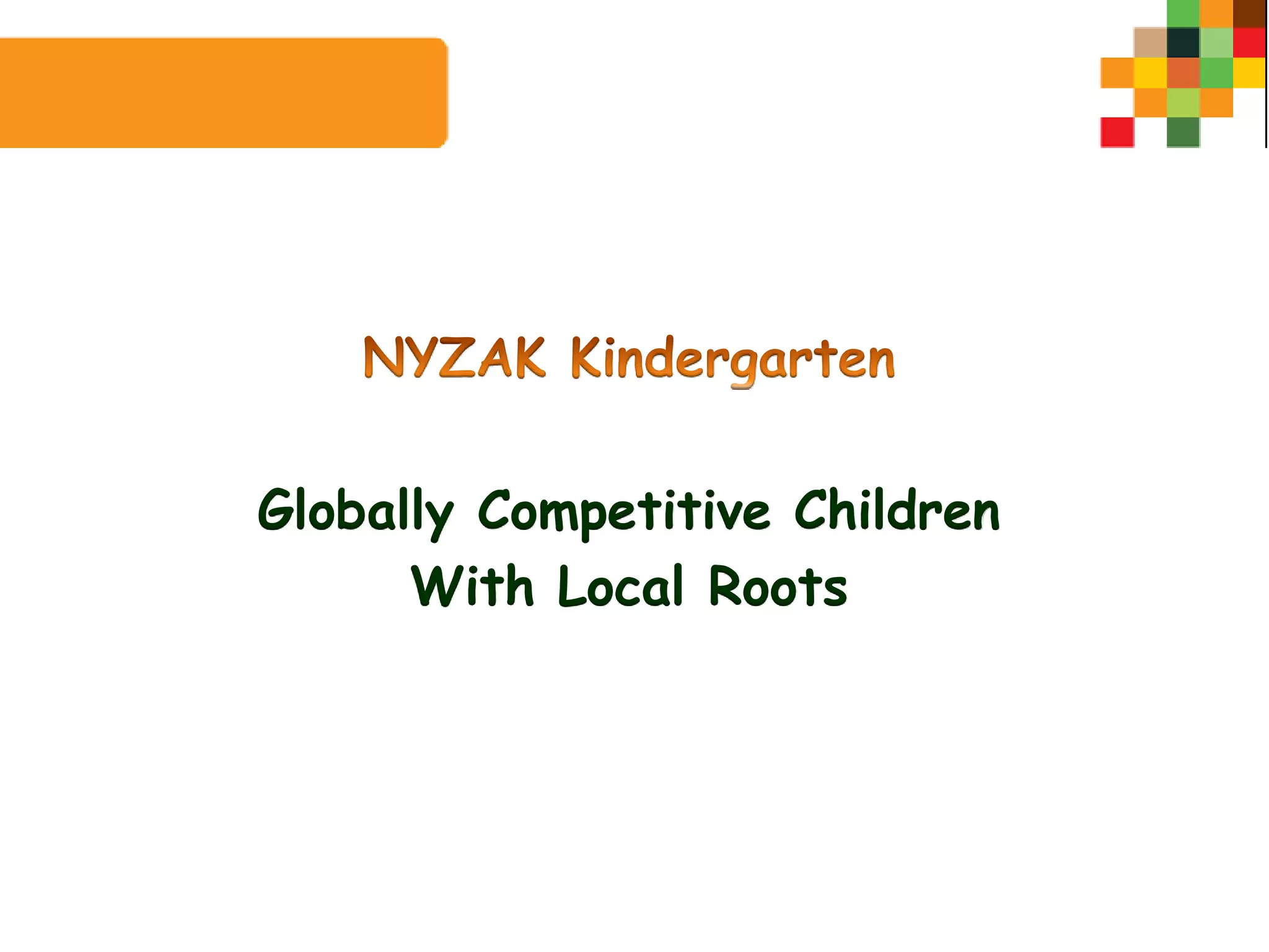 Nyzak Kindergarten Presentation | PPSX