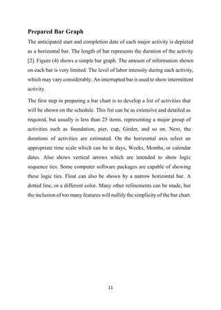 Bar Graph Method in Engineering management | PDF