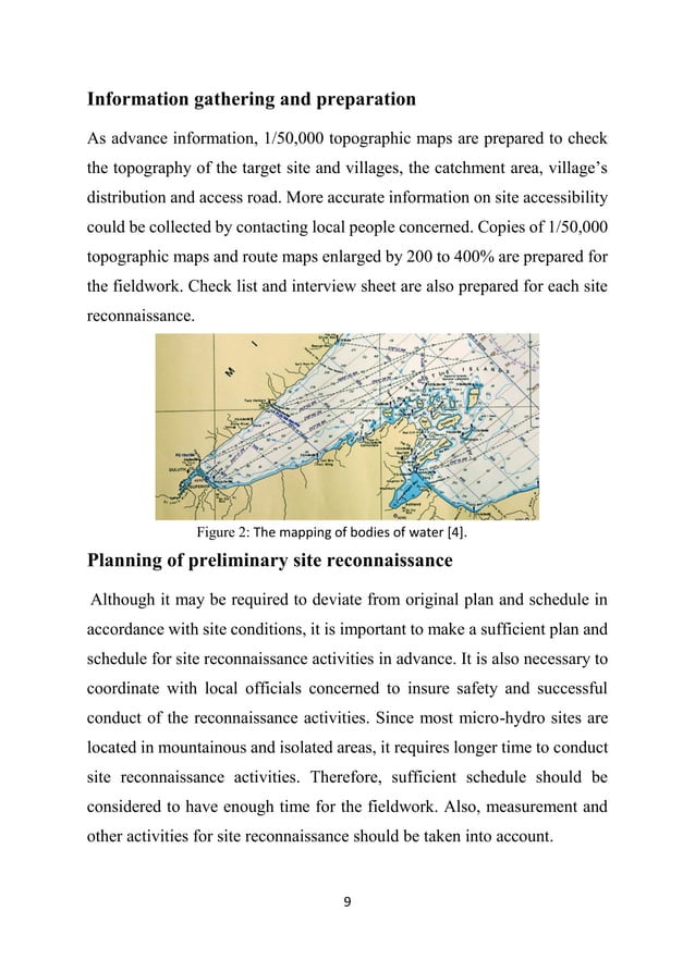 Reconnaissance for Hydrographic Surveying Project | PDF | Geography ...