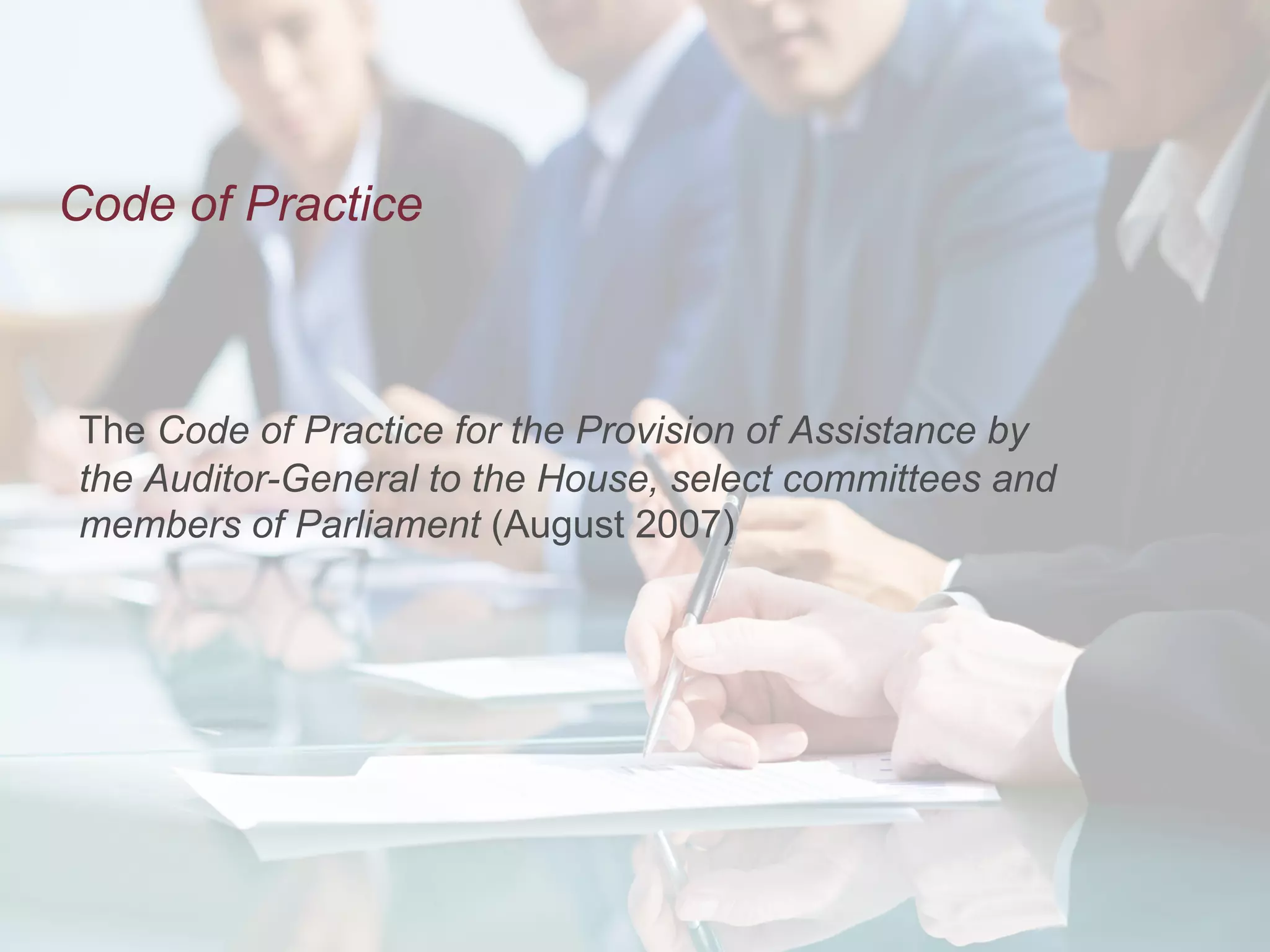 NZ Auditor General | PPT