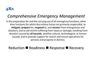 EM101 Introduction to Emergency Management in New Zealand | PPT