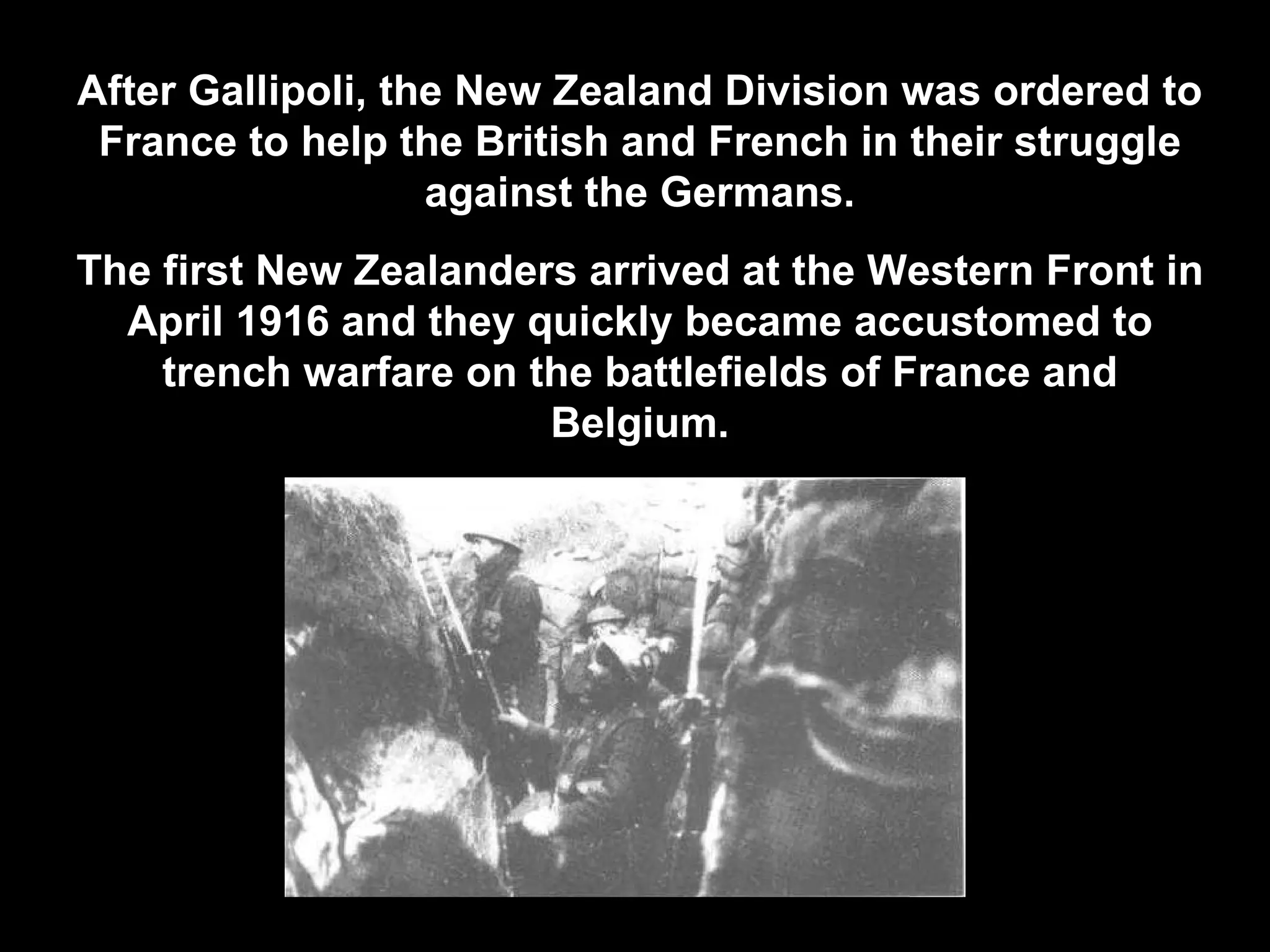 NZ Involvement in WW1 | PPT
