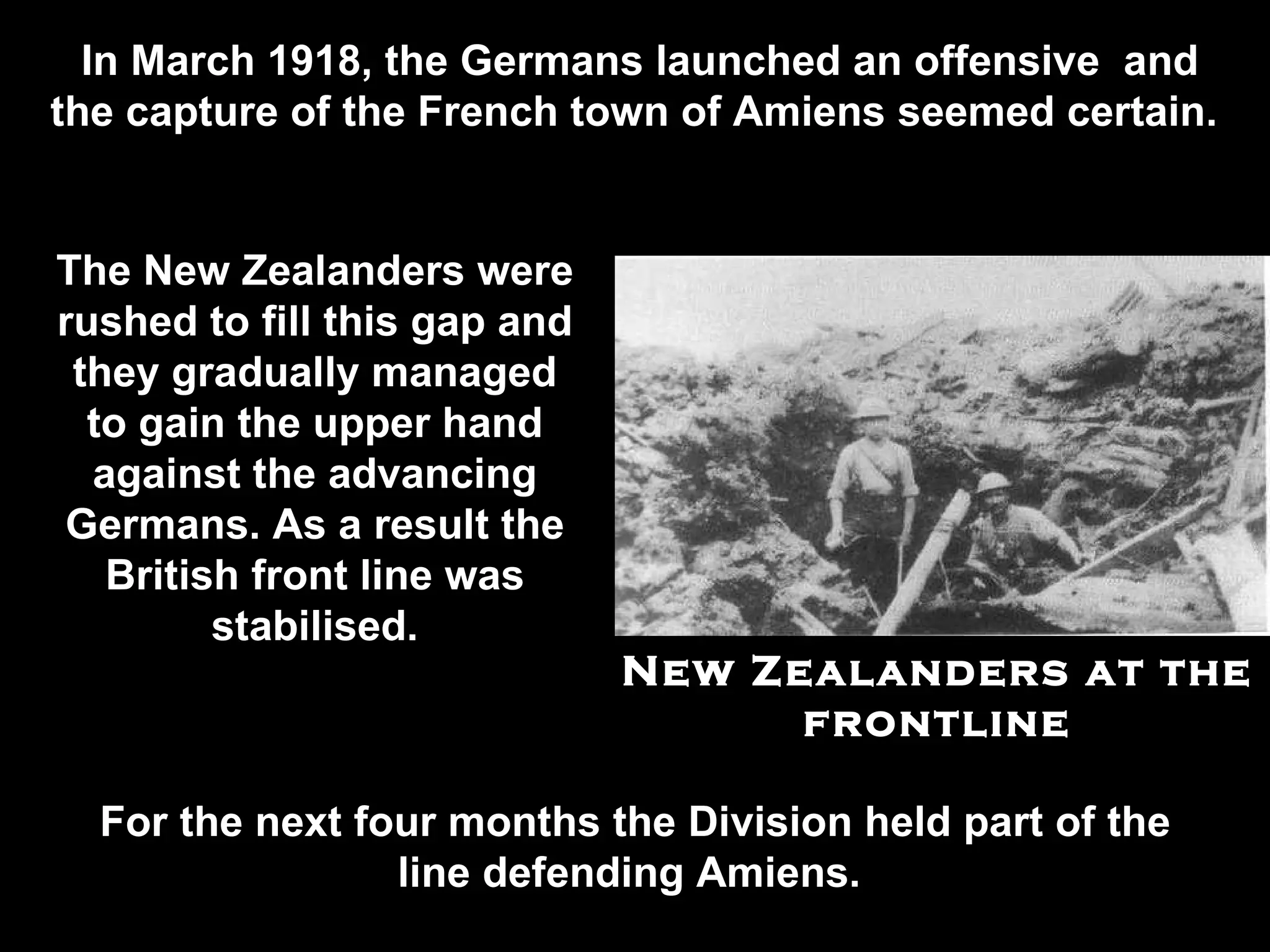 NZ Involvement in WW1 | PPT