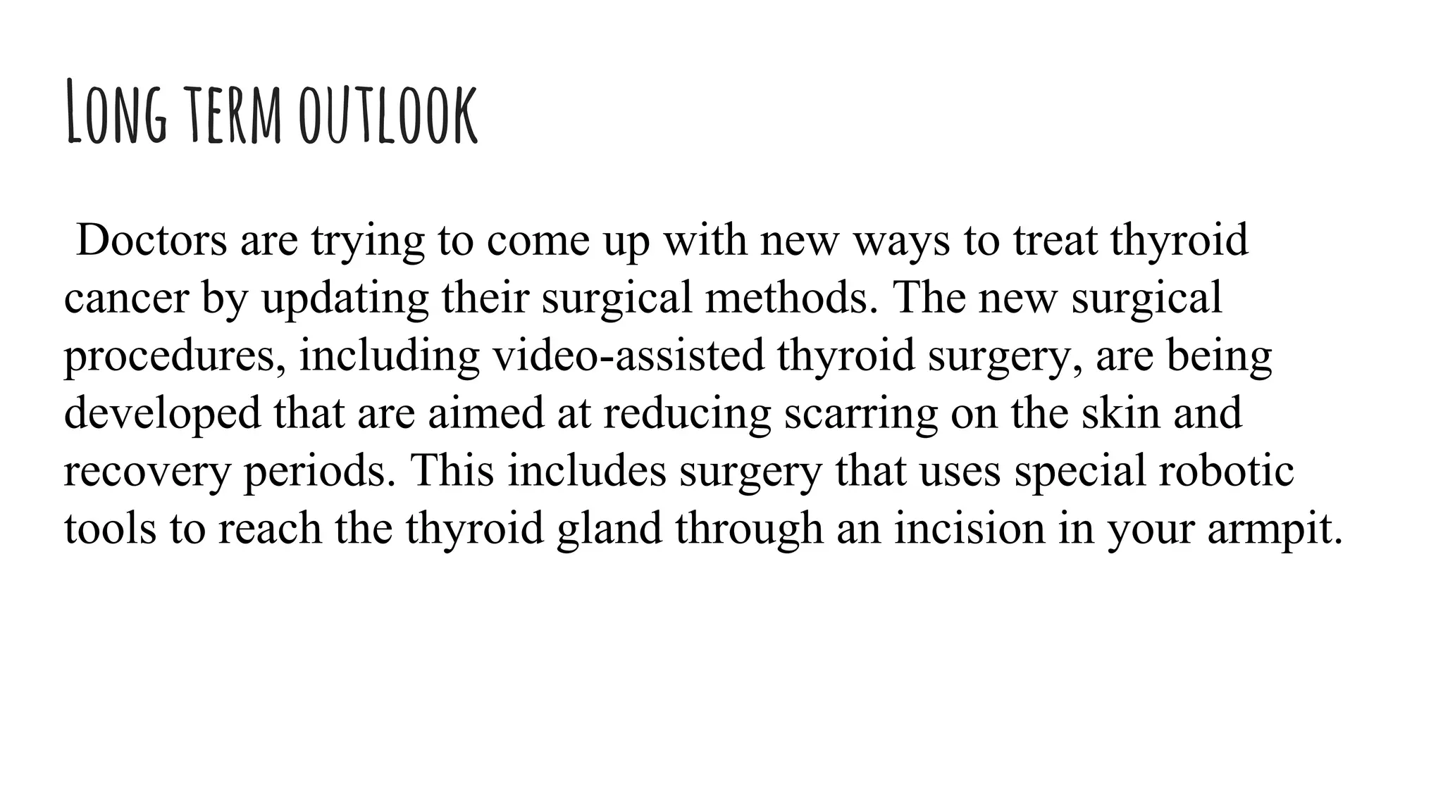 Thyroid Cancer Ppt