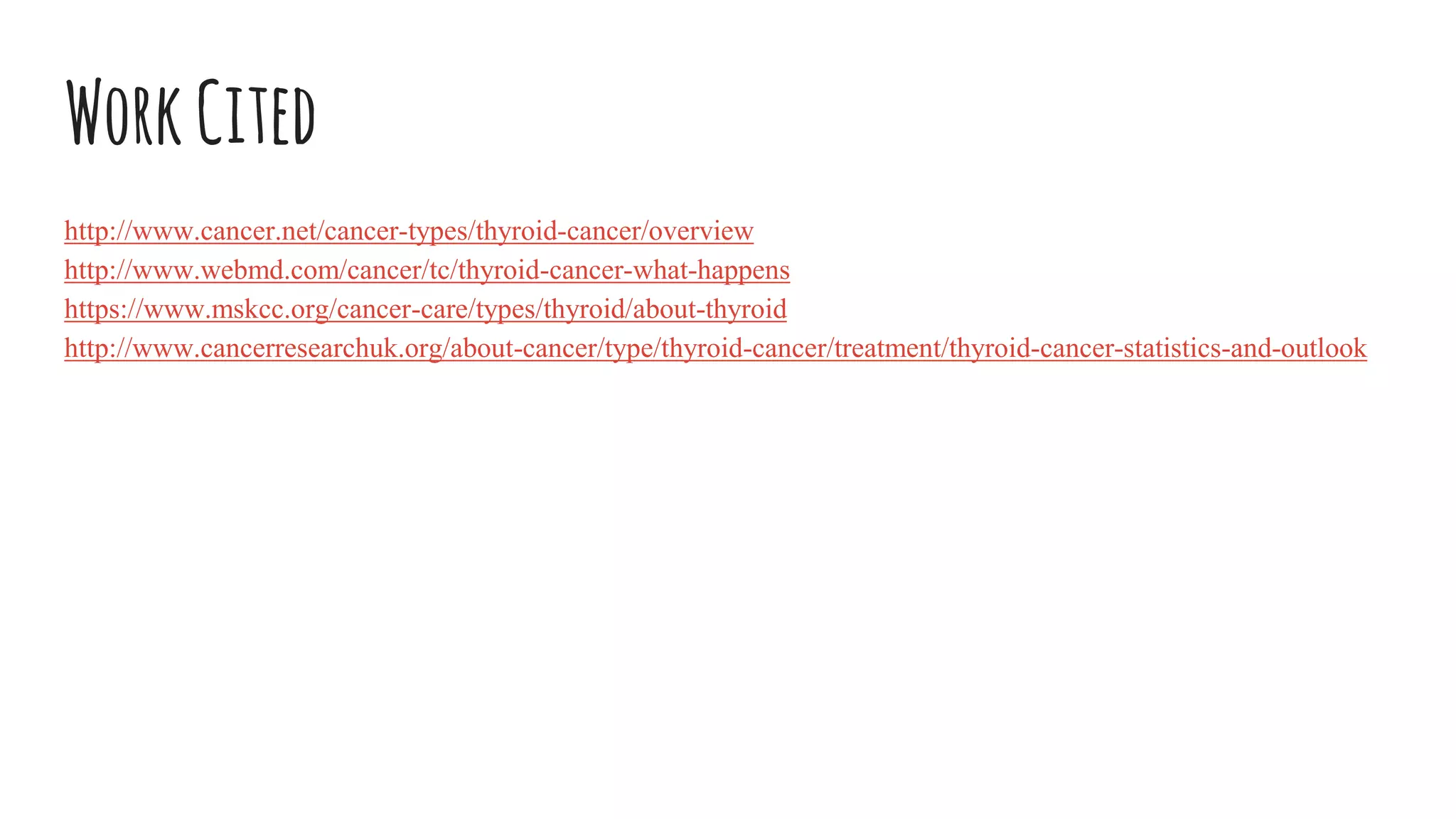 Thyroid Cancer Ppt