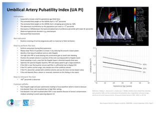 Bảng chỉ số PI Doppler động mạch rốn, động mạch não giữa, động mạch tử ...