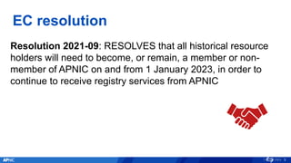NZNOG 2023: Historical Resource Transition - Update | PPT