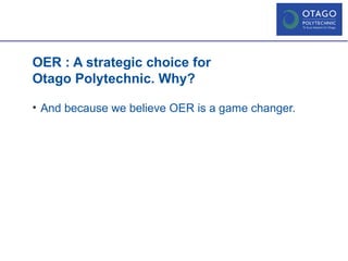 Otago Polytechnic OER Case Study | PDF