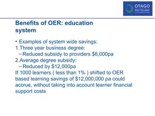 Otago Polytechnic OER Case Study | PDF